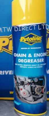 Putoline Motorcycle Motorbike MX Chain Cleaner & Engine Degreaser 500ml ...