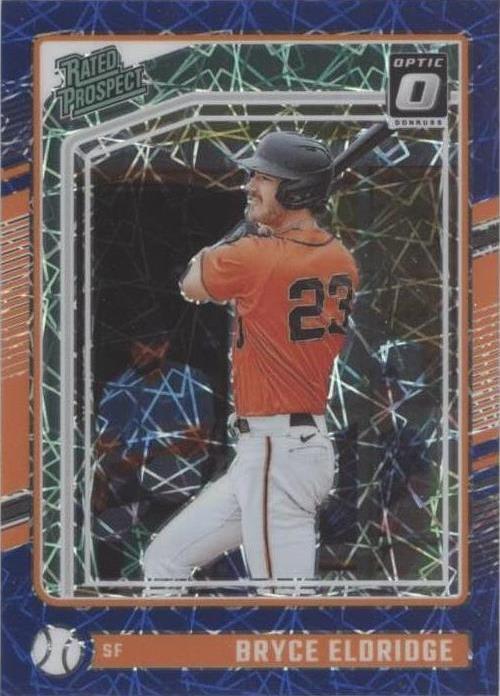 2024 Panini Donruss - Optic Rated Prospects Bryce Eldridge #134 Blue ...