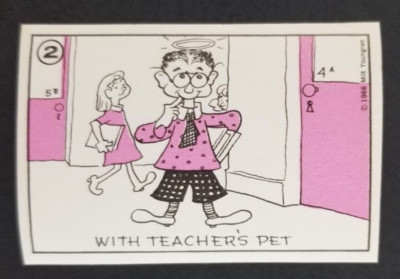 Kool Aid 1966 Teachers Pet Cut Out Paper MINI Card #2 (NM) | eBay