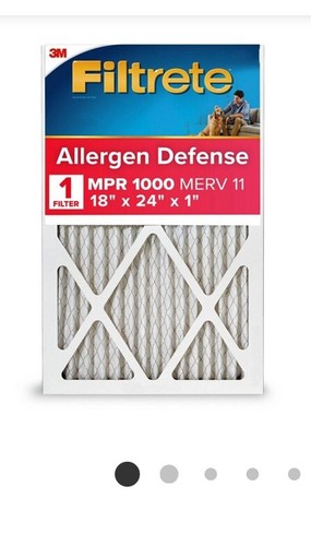 3M Filtrete Allergen Defense Filter 18”x24”x1” | eBay