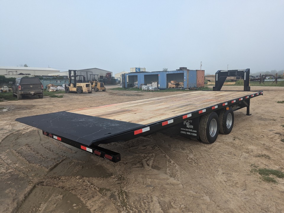 Kerr-Bilt 26' Gooseneck Hydraulic Tilt Container Trailer | eBay