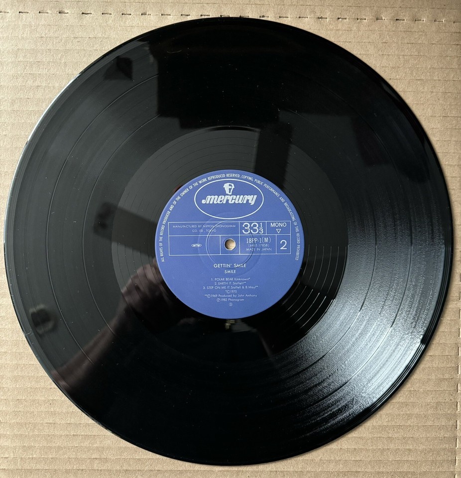 Smile Gettin Smile 18PP-1(M) Japan OBI Queen Brian May Roger Taylor, No ...