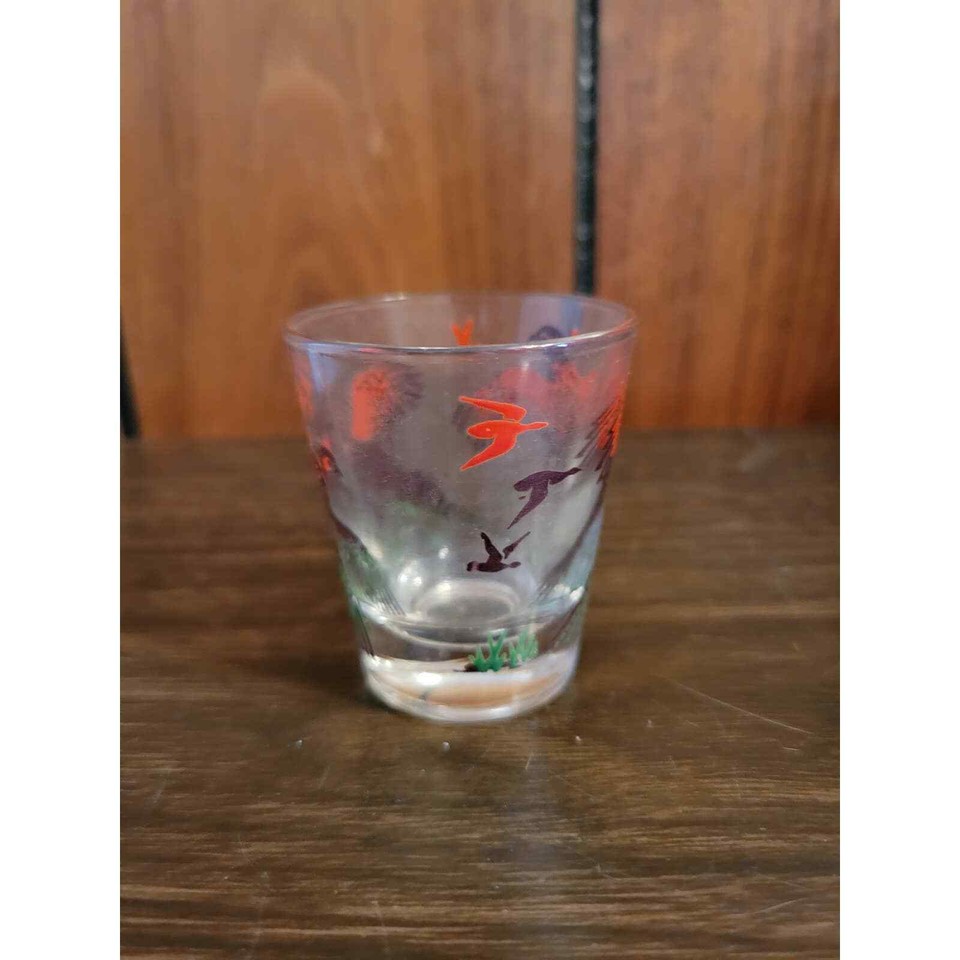 Vintage Red Pheasant Shot Glass - Game Birds, Hunting | eBay