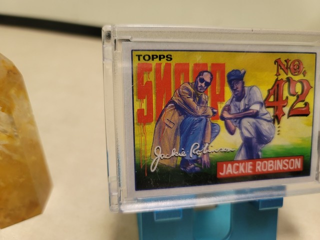 2021 Topps Project 70 - Snoop Dogg 1955 Topps Baseball #573 Jackie ...