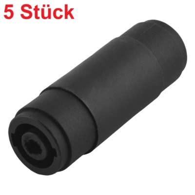 Speakon PA Stecker 4 Polig Verbindung Adapter Verbinder für Boxen ...