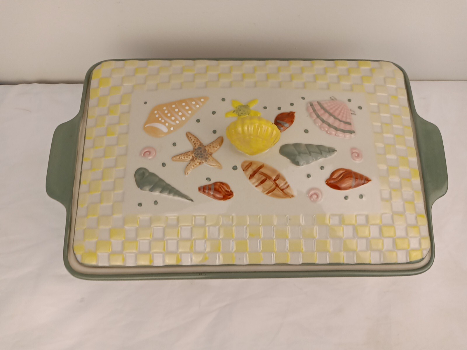 Temp-tations by Tara Summer Shells 2 QT Baking Dish with Cover ...