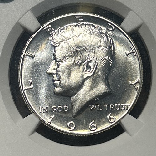 1966 SMS Kennedy Half Sight White NGC MS68 | eBay