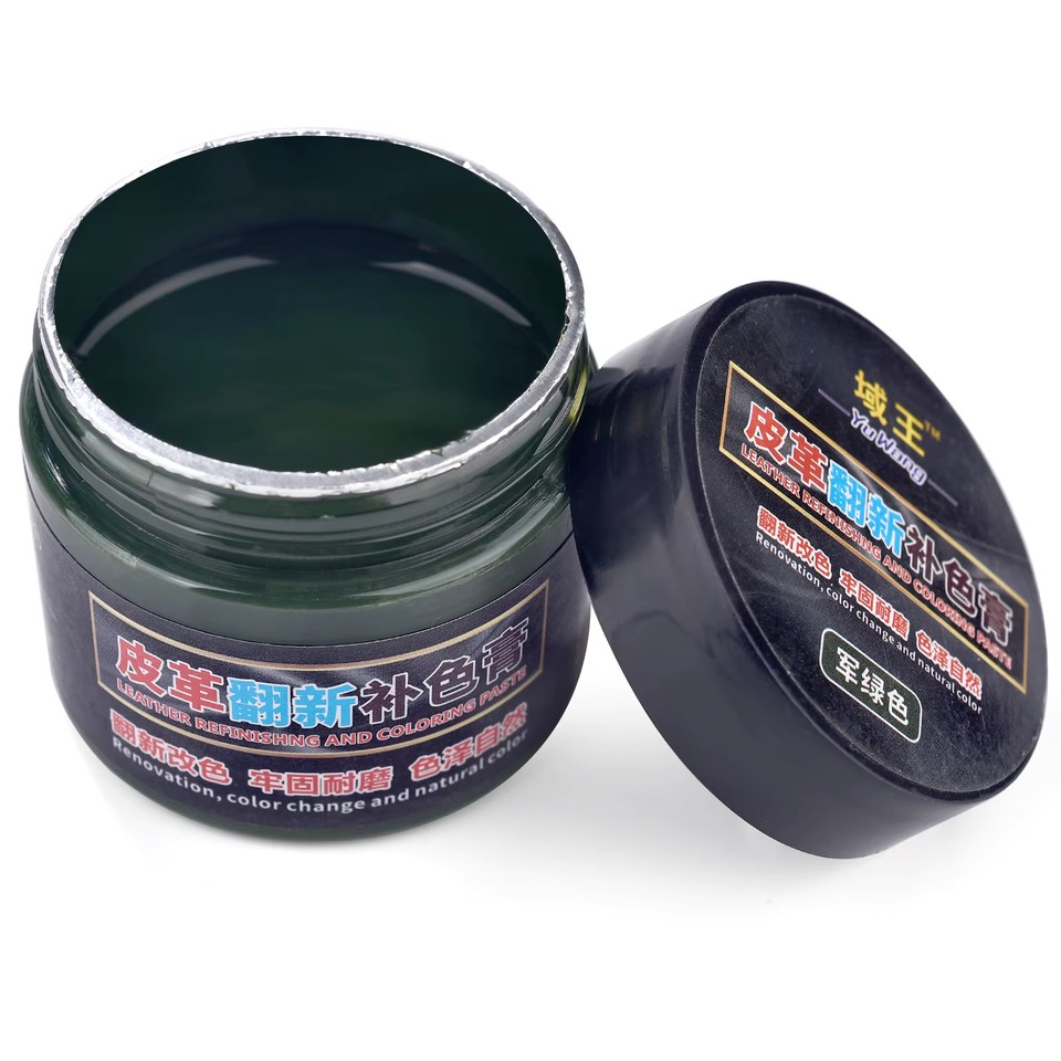50g/Bottle Leather Coloring Pigment Dye Liquid Leather Repair Refurbish ...