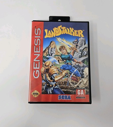 LANDSTALKER SEGA GENESIS COMPLETE IN BOX W/ POSTER | eBay