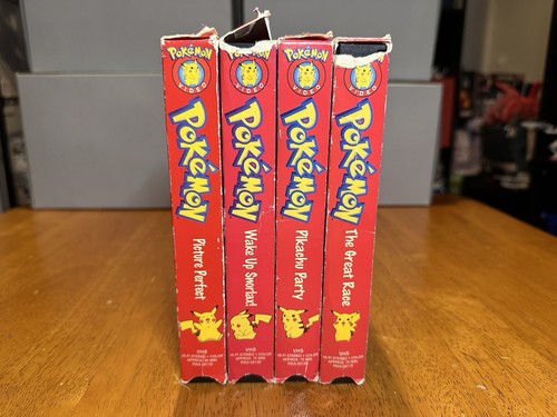 Pokémon - Lot Of 8 VHS Tapes - VIZ VIDEO - 1998 (Used) | eBay