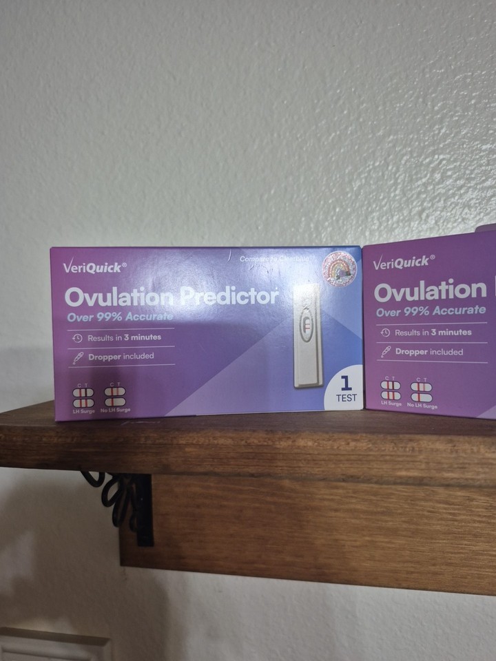 VeriQuick Ovulation Predictor Kit Easy to Use Prediction Test Kits Lot ...