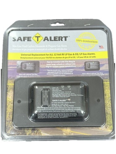 85-741-BL-TR Safe-T-Alert Universal Replacement for ALL 12v LP / CO Gas ...
