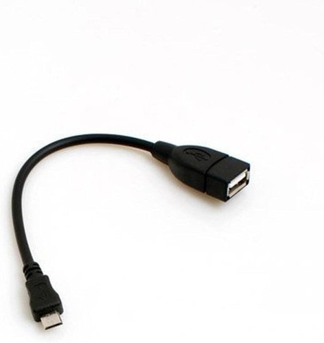 System-S Micro USB Host Cable Adapter OTG On The Go 18 Cm For Sony ...