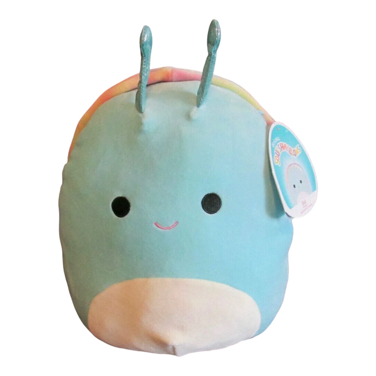 Squishmallow 11” Sid the Snail Sea life Summer 2021 NWT Tie Dye HTF | eBay