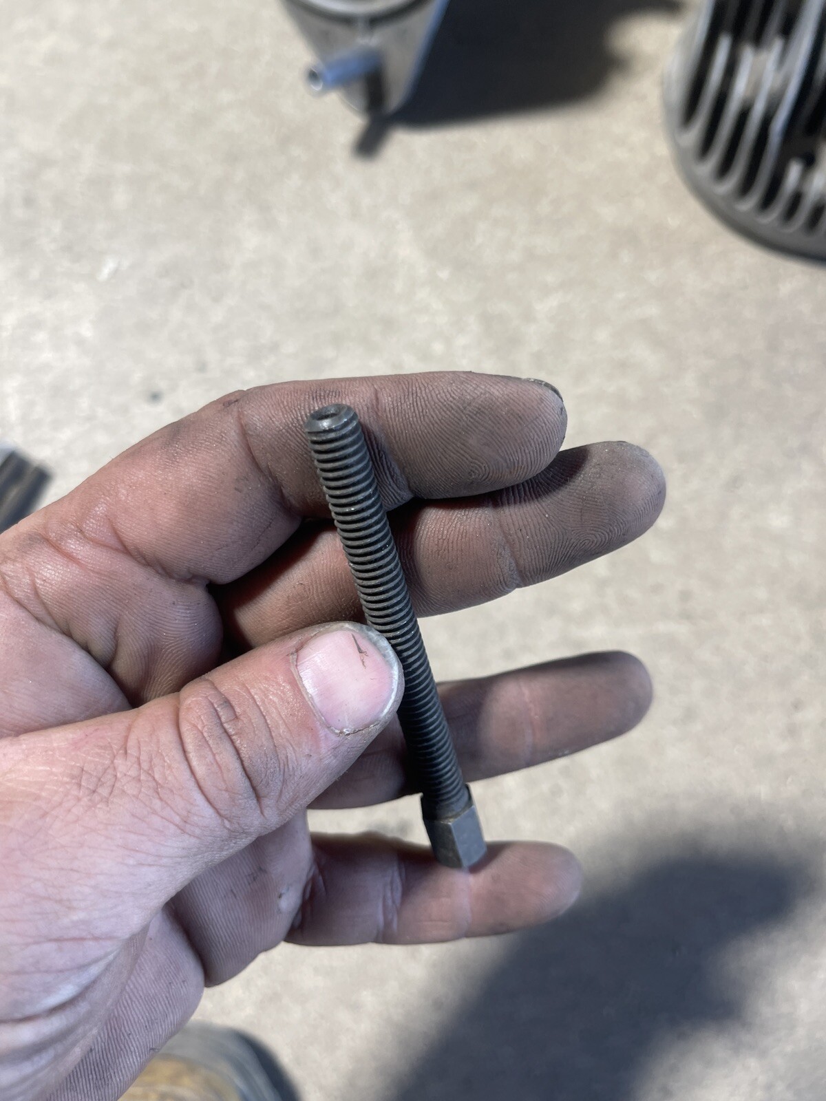 Harley Davidson front brake cable sleeve adjuster nut knucklehead UL U ...