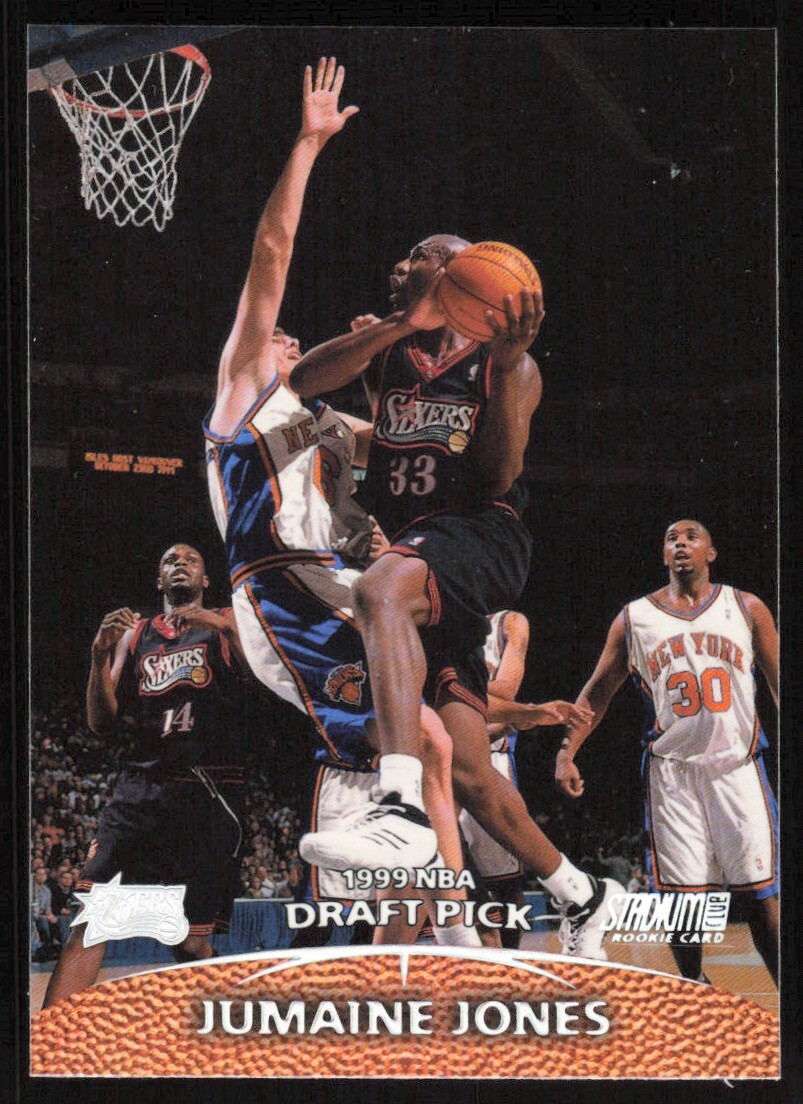 1999-00 Stadium Club Jumaine Jones #201 RC NM-MT Philadelphia 76ers | eBay