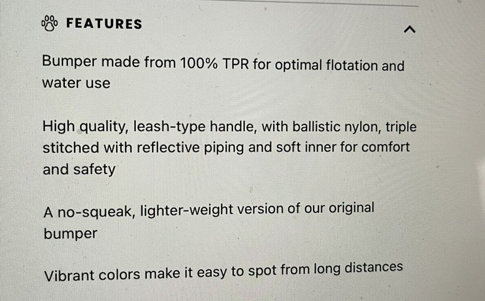 -N-Gage Active Bumper Dog Toy New in Package | eBay