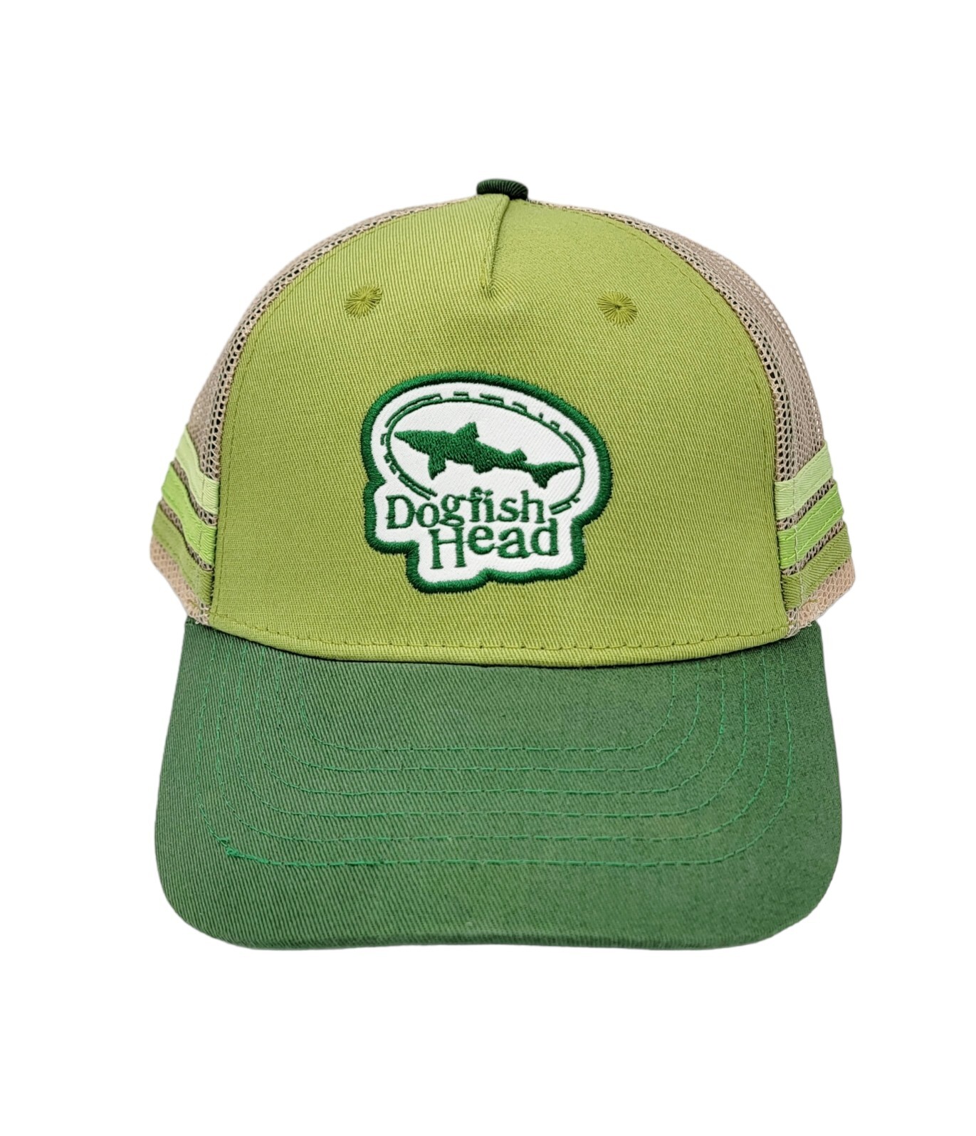 Doghead Fish Craft Brewery 5-Panel Trucker Mesh Snapb… - Gem