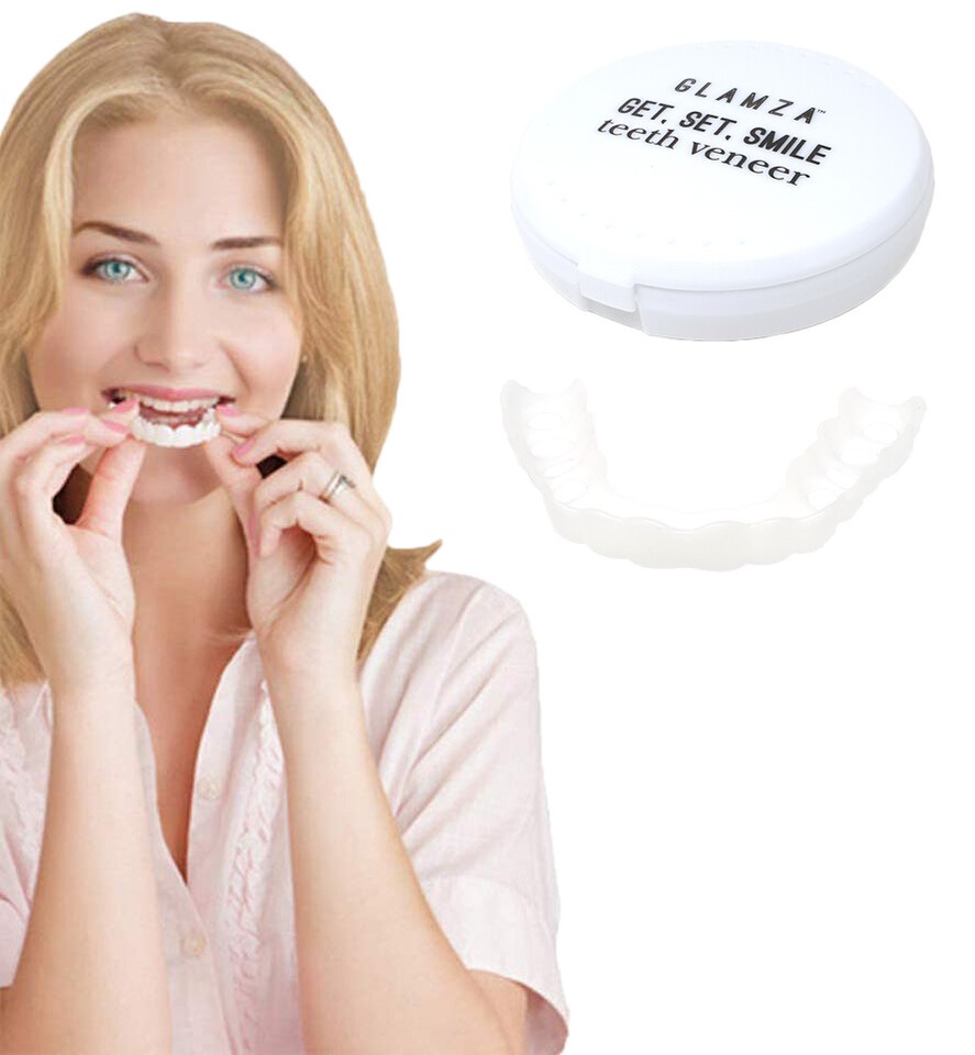 Smile Whitening Teeth Snap Cap On Instant Comfortable Flex Perfect ...