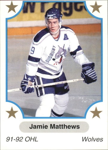 1991-92 7th Inning Sketch OHL #261 Jamie Matthews - NM-MT | eBay