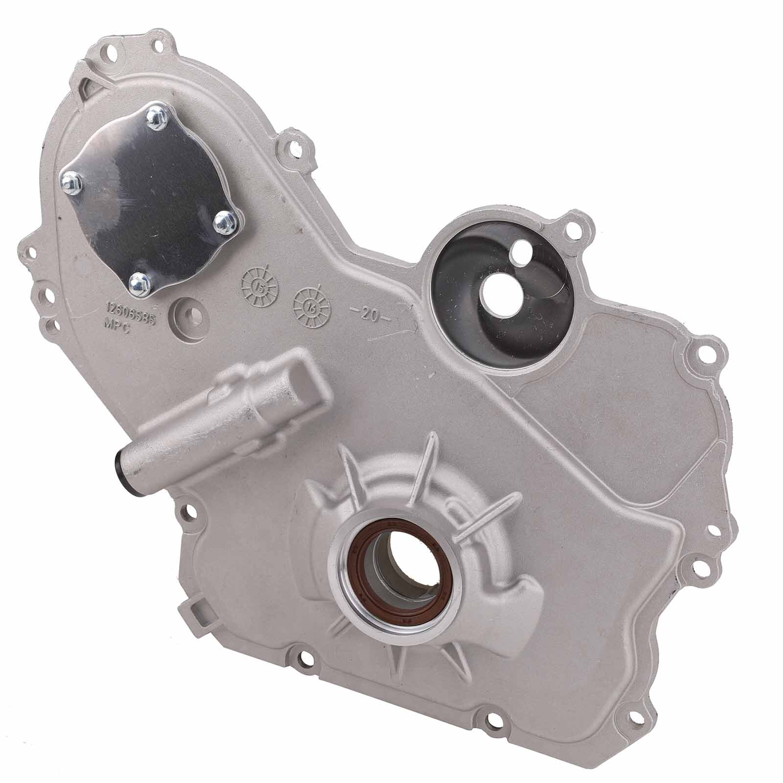 New Engine Timing Cover w/ Oil Pump for Buick LaCrosse Regal Verano GMC ...