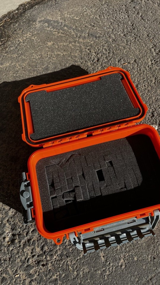 Plano Protector Series Orange Hard Case with Foam –Waterproof & Durable ...