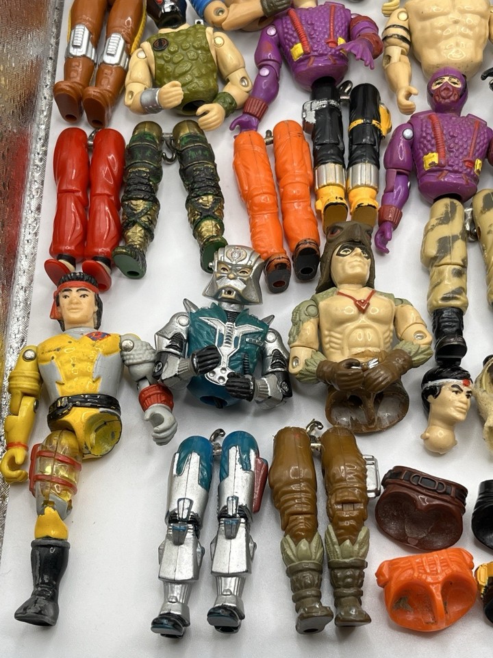 GI JOE 62 Various Parts Bundle - Hips - Legs - Torsos - Heads - Overall ...