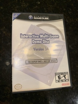 GameCube Interactive Multi-Game Demo Disk Version 34 CASE ONLY | eBay UK