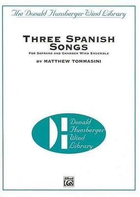 Matthew Tommasini Three Spanish Songs (Sheet Music) (UK IMPORT ...
