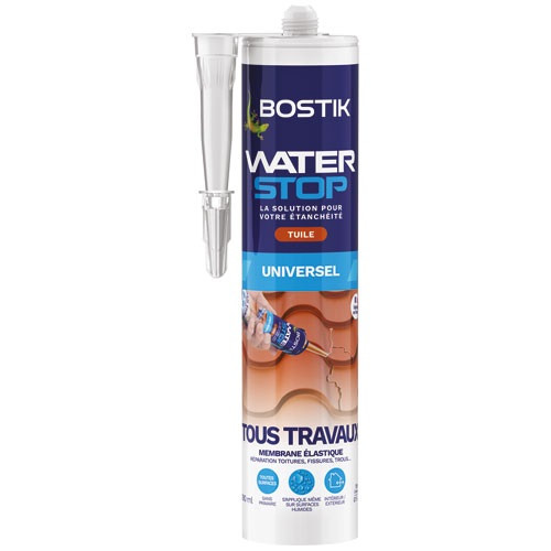 BOSTIK - Waterstop revêtement d'étanchéité cartouche 290ml tuile | eBay