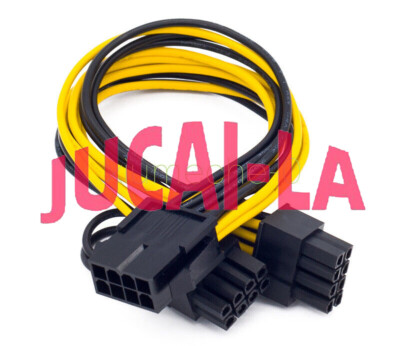 EPS CPU 12V 8 Pin to Dual 8 (6+2) Pin PCIE Adapter Power Supply 20cm ...