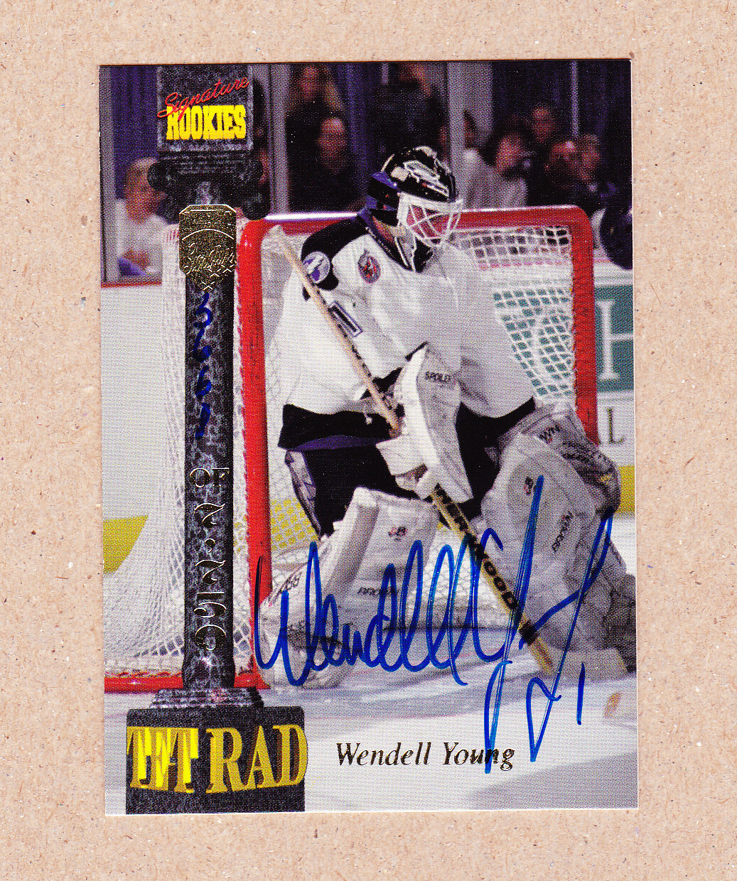 Wendell Young signed 1994 Signature Rookies certified card- Tampa Bay ...