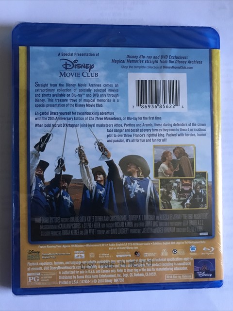 The Three Musketeers (Blue-Ray, 2018) for sale online | eBay