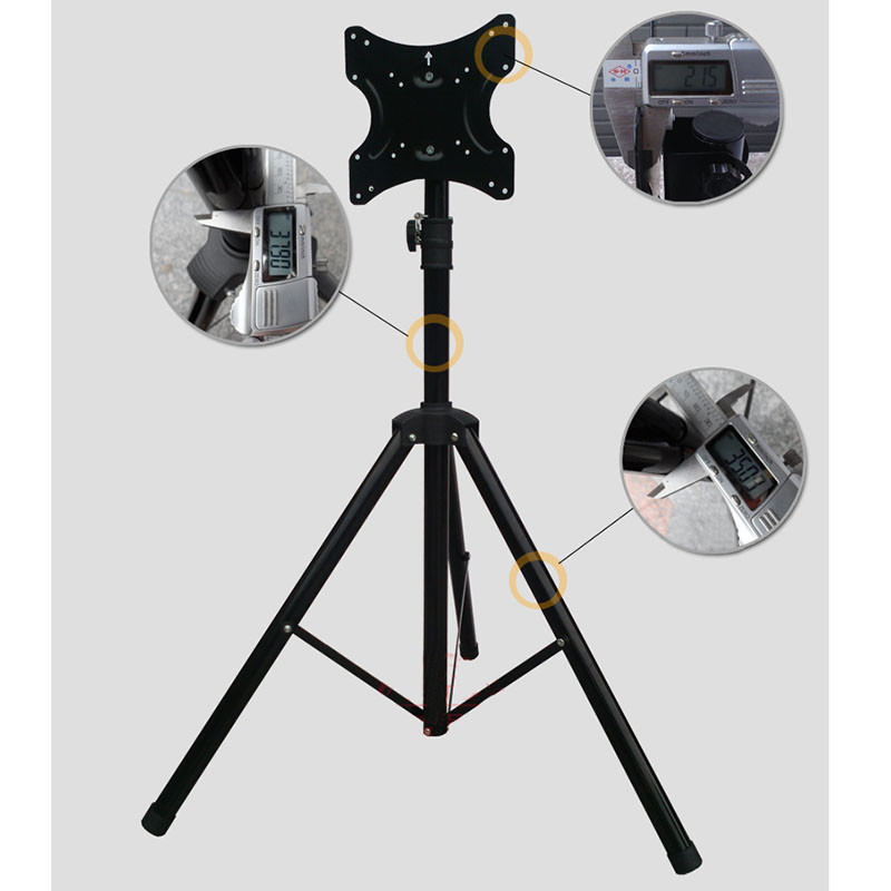 New Portable Flat Panel Monitor Stand with Foldable Tripod TV Stands ...