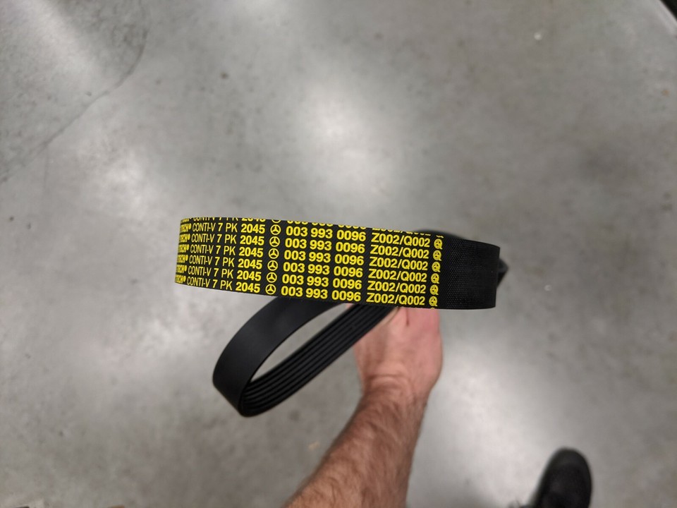 Genuine OEM Mercedes Benz Sprinter Serpentine Belt for 642 Engine ...