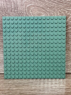LEGO Brand BASEPLATE 16 x 16 stud (5" x 5") Base Plate - SAND GREEN | eBay