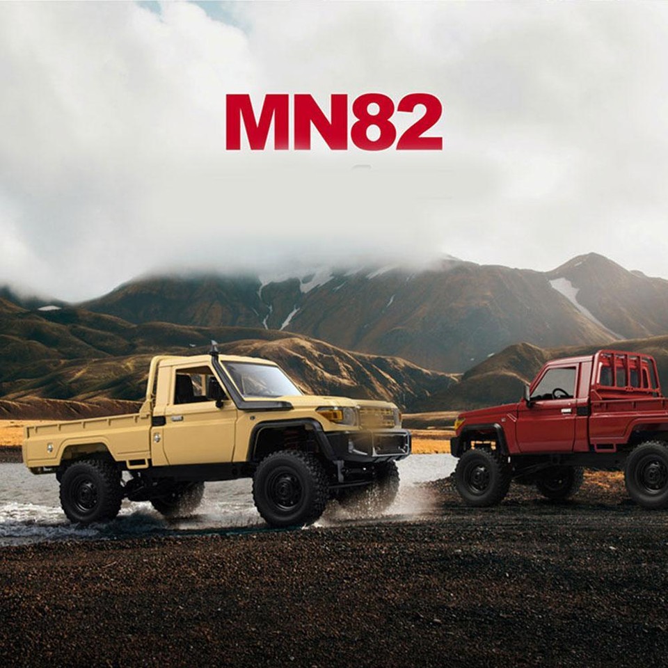 MN82 1:12 Full Scale RTR RC Car 2.4G 4WD 280 Motor Off-Road Remote ...