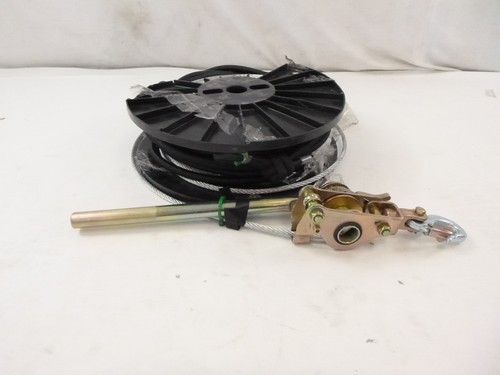 SLEADD 150XL Zip Line Hardware Tensioner Winch 150' 5/16 Steel Cable ...