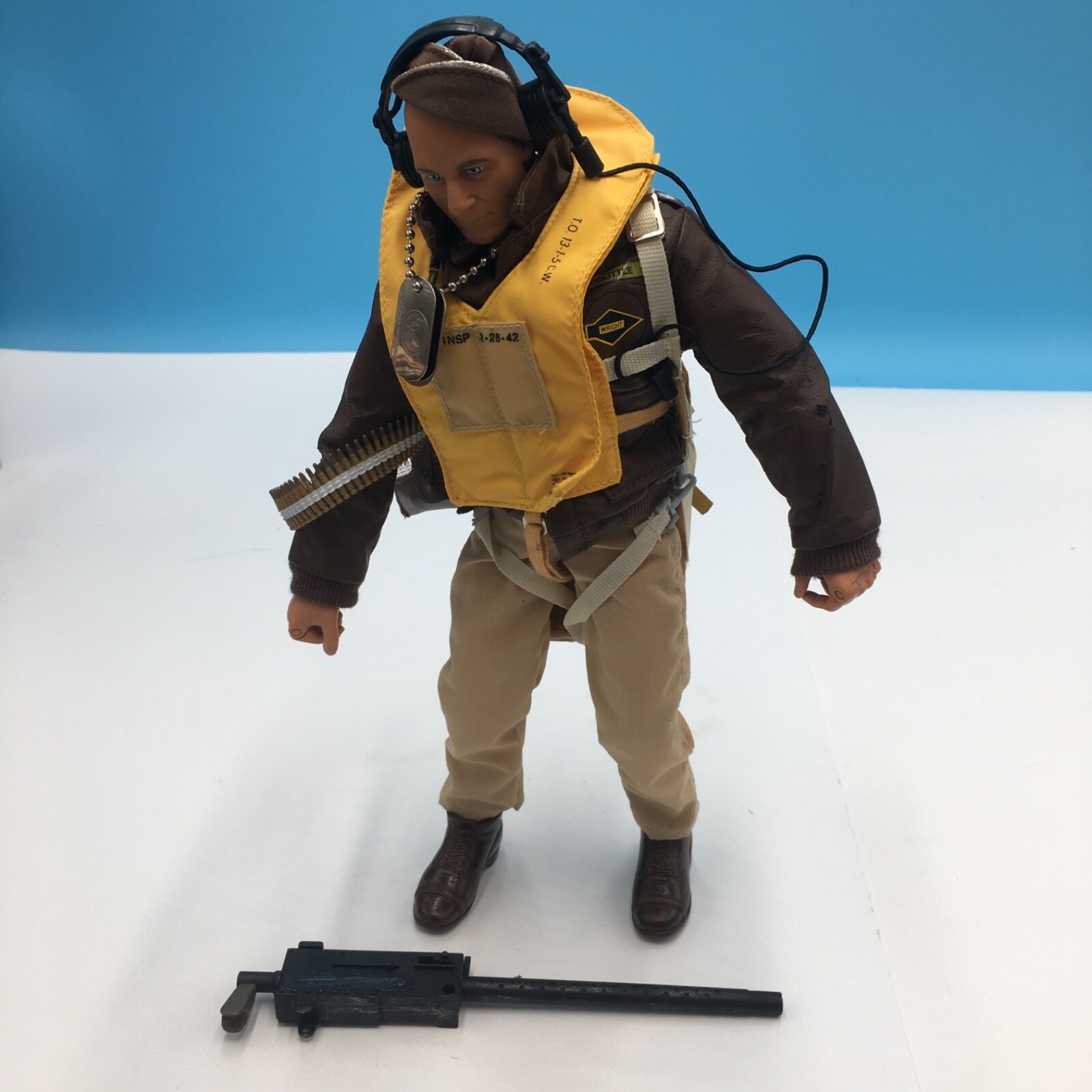 GI Joe Jimmy Doolittle Paratrooper 12" Vintage Action Figure 2001 With ...