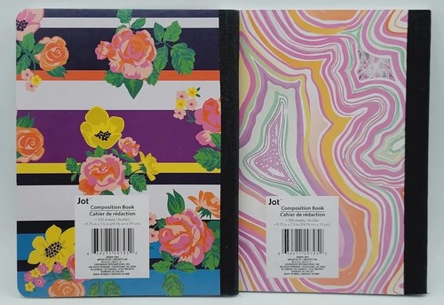 Jot 100 Sheet Composition Book 9.75 in x 7.5 in Notebook [Lot of 2] | eBay