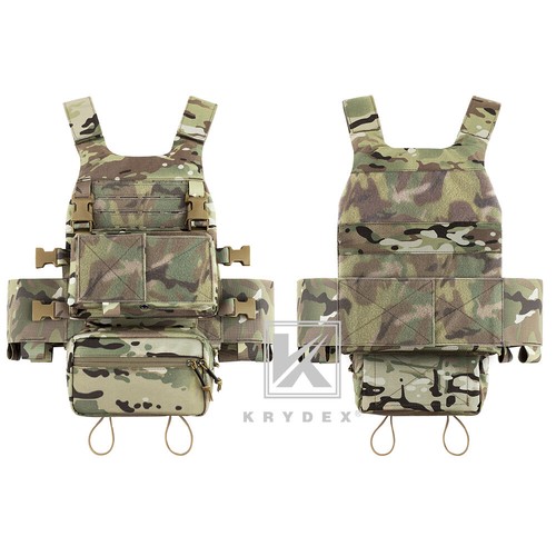 KRYDEX Low Vis Slick Armor Plate Carrier & Tactical Placard Holder ...