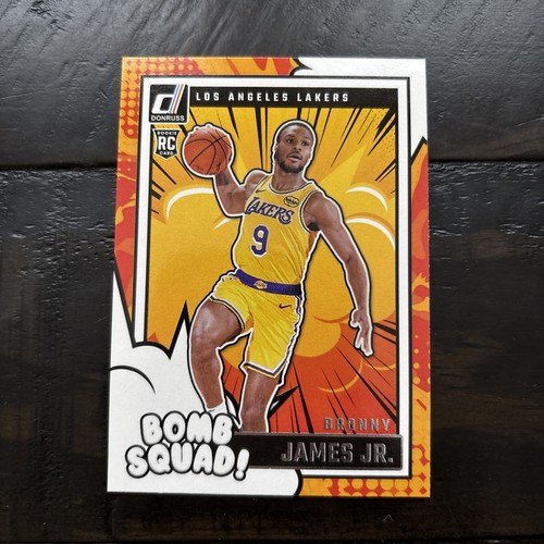 2024-25 Panini Donruss - Bomb Squad! #14 Bronny James Jr. (RC) | eBay
