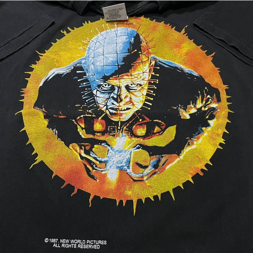 Vintage Hellraiser 1987 Horror Movie Pinhead Clive Barker 80s Sz.L ...