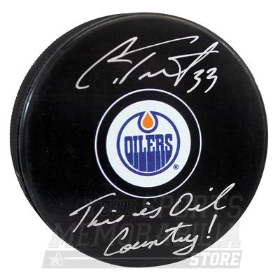 Cam Talbot Edmonton Oilers Signed Autographed This Is Oil Country ...