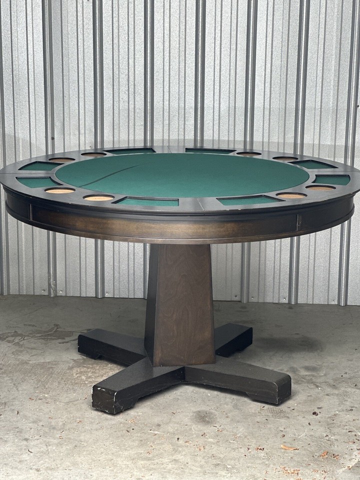 Pemberly Row Traditional Poker Table And Chairs 684357099100| eBay