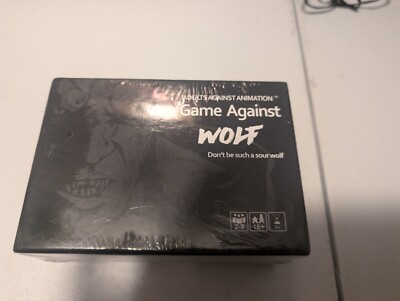 Adults Against Animation "Game Against Wolf" NIB Sealed Card Game | eBay