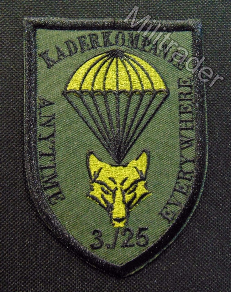 Austria Austrian Armed Forces 3 Company 25th (3./25) Battalion Patch | eBay