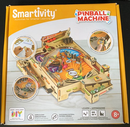Smartivity Pinball Machine Steam Wooden Construction Set Open Box ...