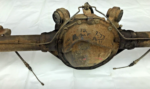 1968-1972 Chevelle 12 bolt Posi Rear End Positraction 3:73 Gears El ...