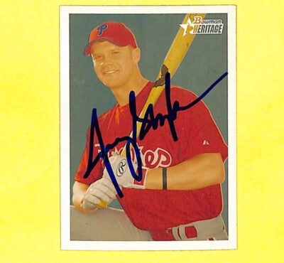 Jeremy Slayden Signed Auto Autograph 2006 Bowman Heritage Card #45 ...